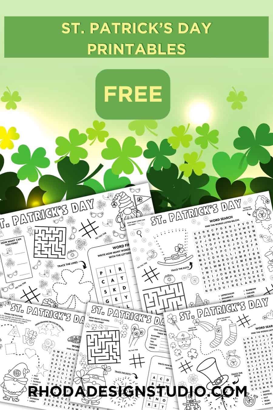 Lucky Finds: Free St. Patrick's Day Printables Galore