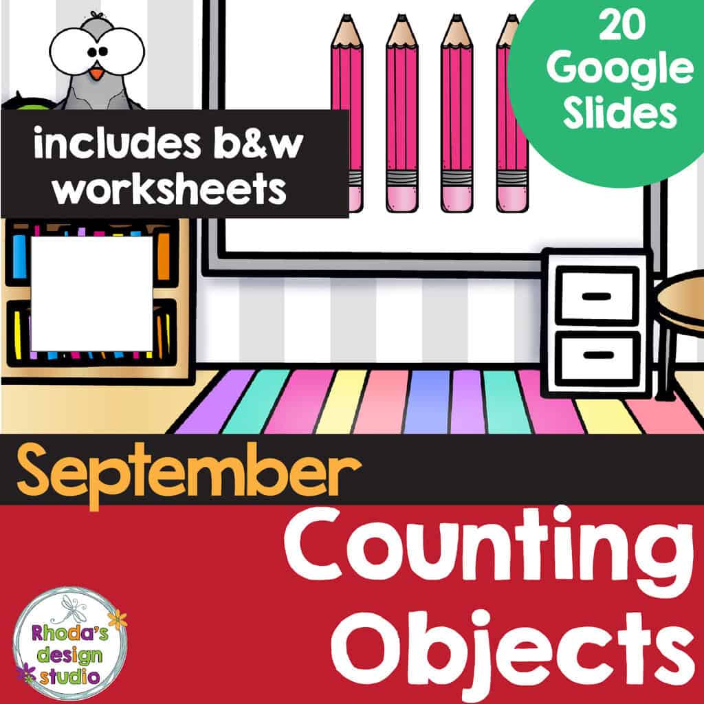 One to One Counting Objects: Free Worksheets