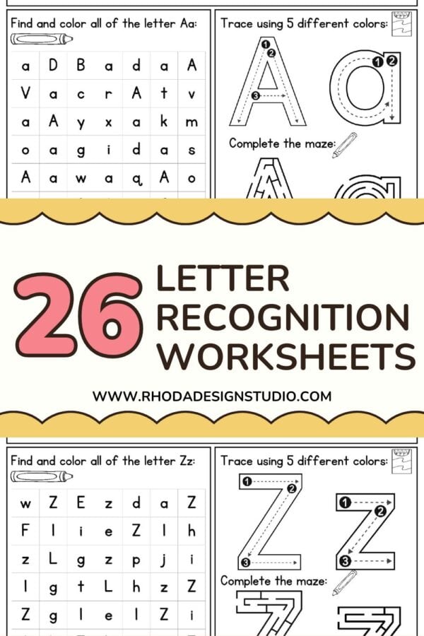 Free Alphabet Practice Worksheets: Boost Reading Skills