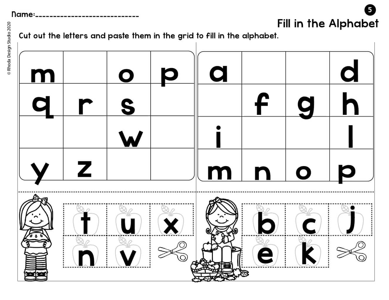 From A to Z: How Missing Letter Worksheets Create Master Readers