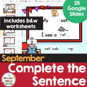 I Can Read CVC Sentences: 10 Free Reading Worksheets