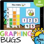 8 Spring Kindergarten Graphing Worksheets