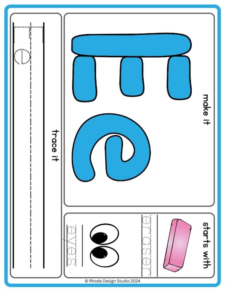 Hands-On Learning: 26 Printable Alphabet Play-Doh Mats