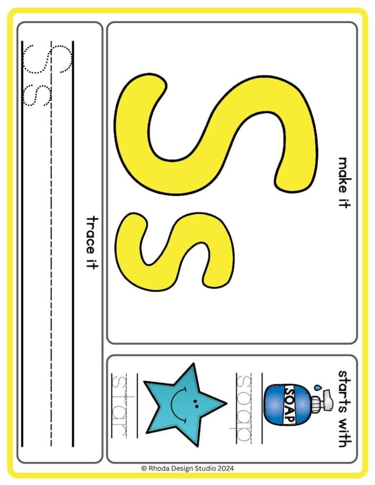 Hands-On Learning: 26 Printable Alphabet Play-Doh Mats