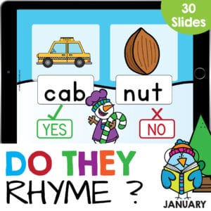 Do They Rhyme: Free CVC Word Worksheets