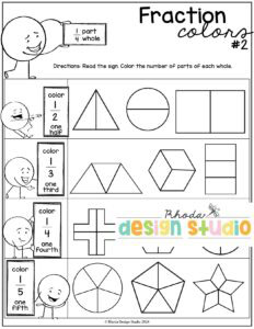 Fractions Worksheets and Activities