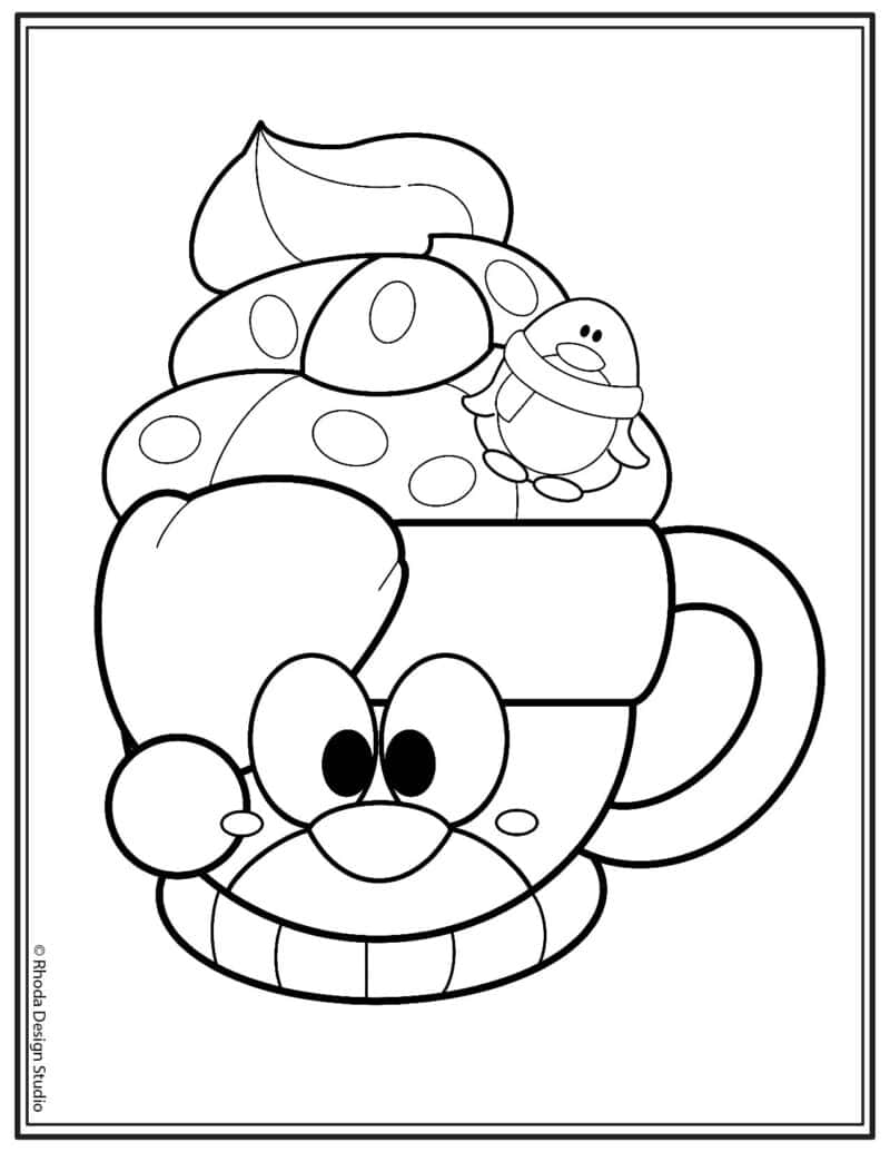 54 Free Christmas Coloring Pages to Celebrate the Holiday