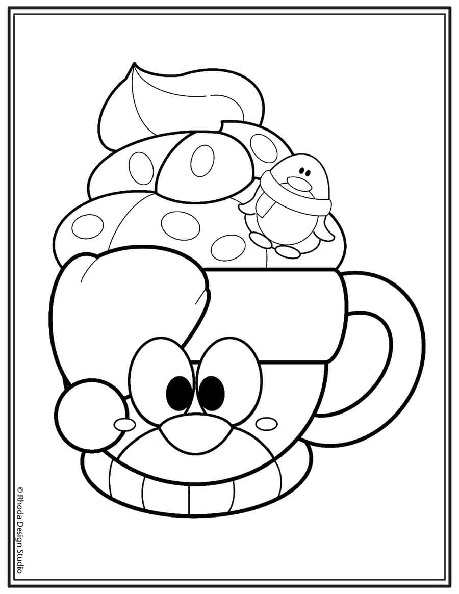 54 Free Christmas Coloring Pages to Celebrate the Holiday