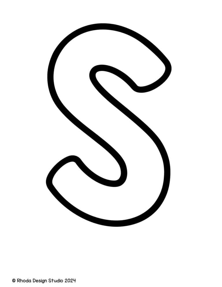 384 Printable Letter Templates for Bulletin Boards