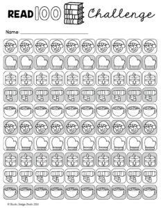 Free Printable Winter Reading Logs for Homework and Tracking