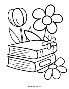 Cute Spring Coloring Pages: 20 Free Printable PDFs
