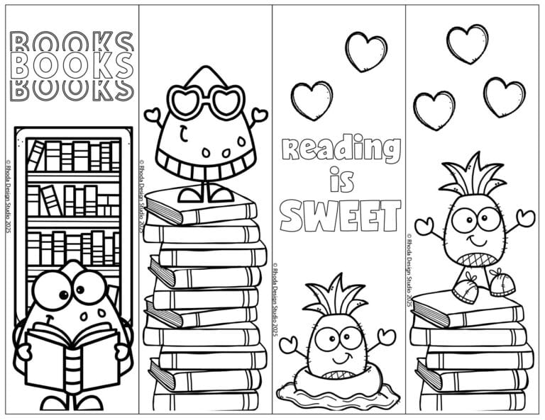 Free Summer Bookmarks for Fun Reading