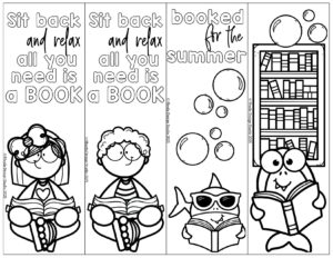 Free Summer Bookmarks for Fun Reading