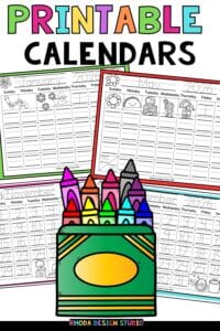 Free Traceable Calendar Pages: Months of the Year Worksheets